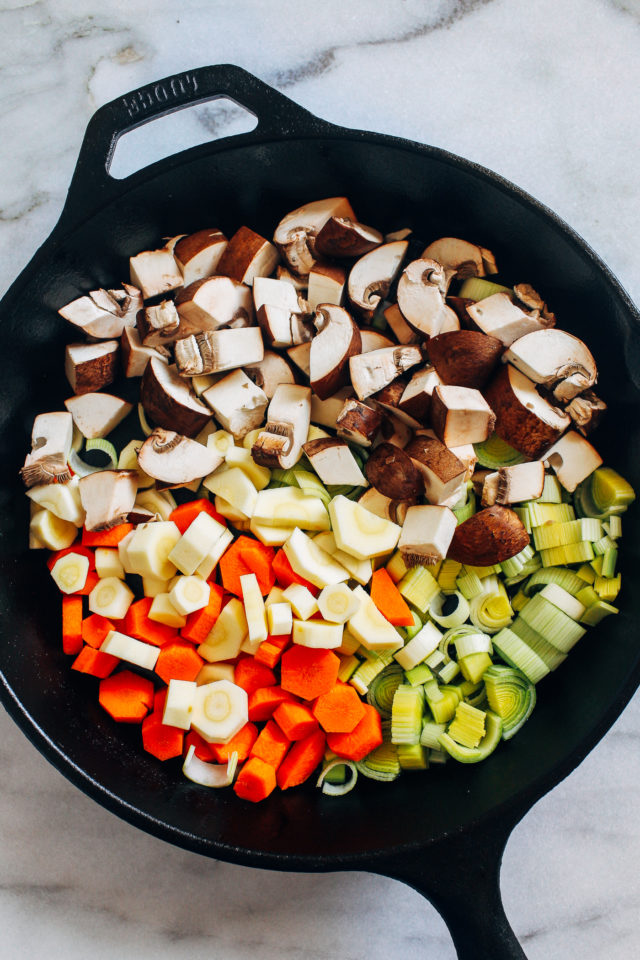 Vegan Chickpea Pot Pie - Making Thyme for Health