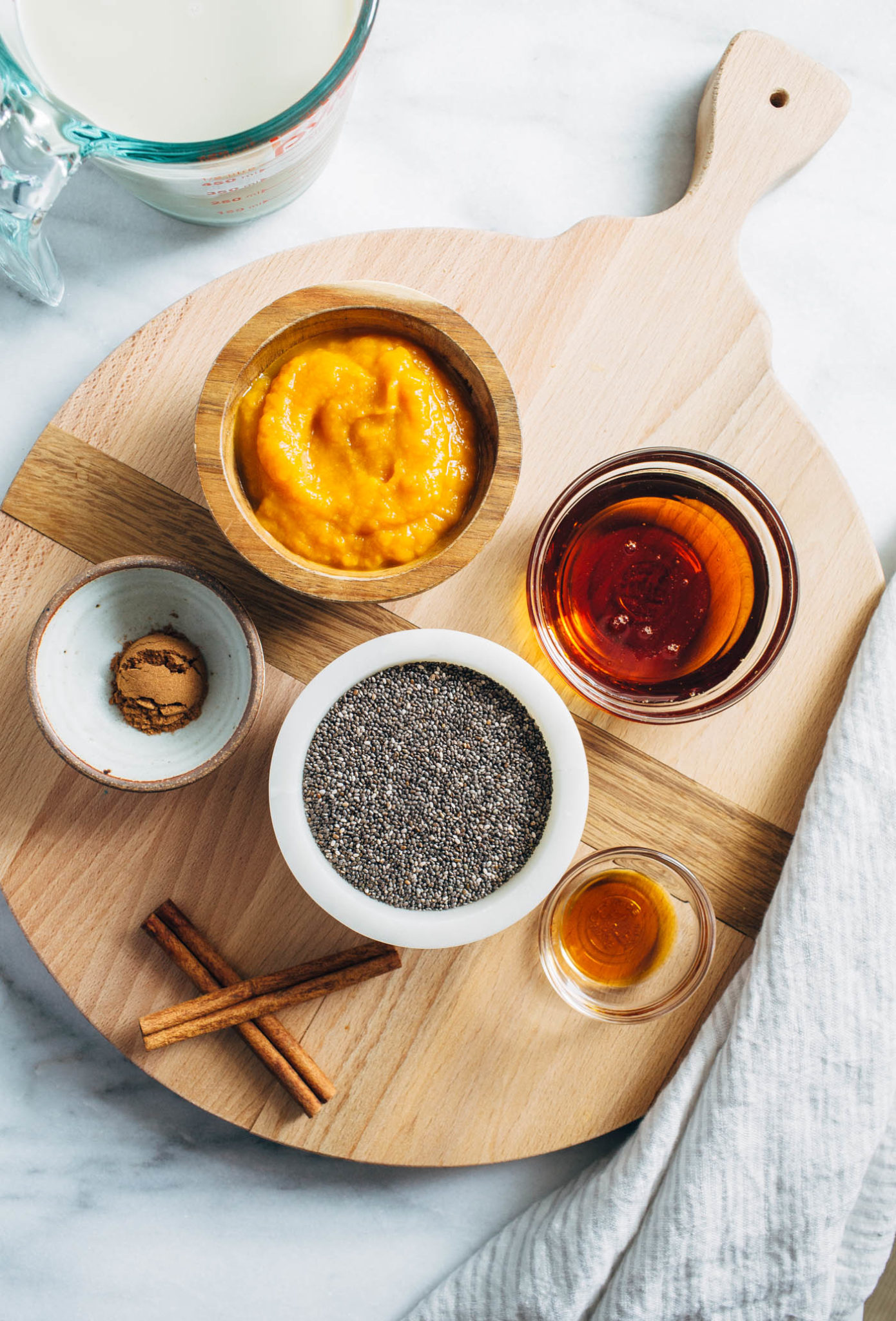 Pumpkin Chia Pudding Parfaits - Making Thyme for Health