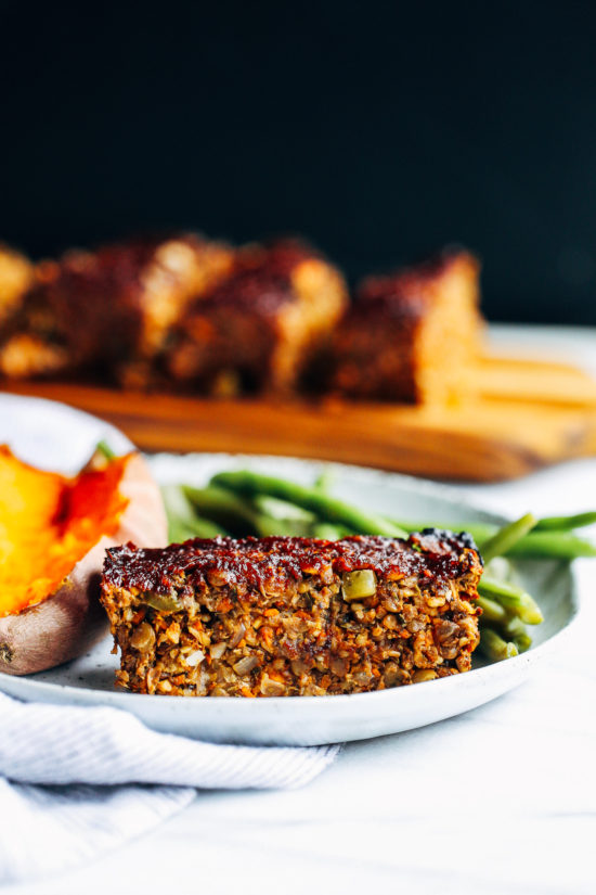 Mushroom Lentil Loaf - Making Thyme for Health