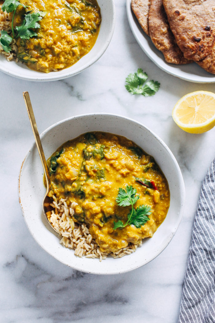 One-Pot Golden Lentil Curry - Making Thyme for Health