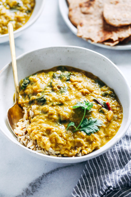 One-Pot Golden Lentil Curry - Making Thyme for Health