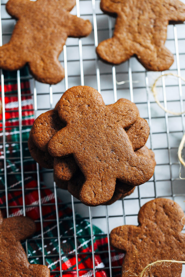 Vegan Gluten-free Gingerbread Men - Making Thyme for Health
