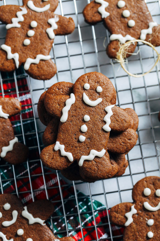 Vegan Gluten-free Gingerbread Men - Making Thyme for Health