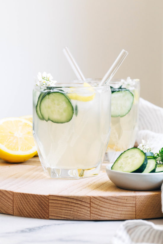 Elderflower Fizz Cocktail - Making Thyme for Health