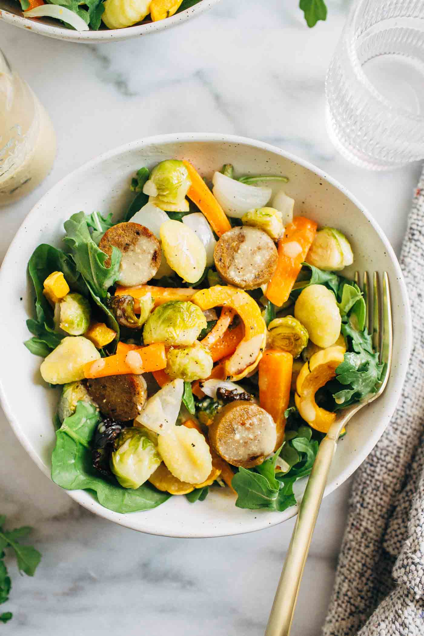 Winter Vegetable Sheet Pan Gnocchi - Making Thyme for Health