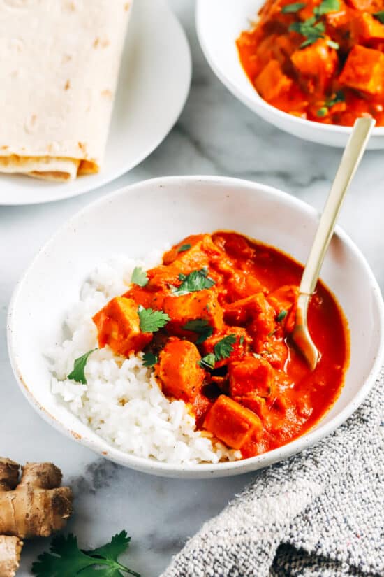 Vegan Butter Tofu 'Chicken' (gluten-free) - Making Thyme for Health