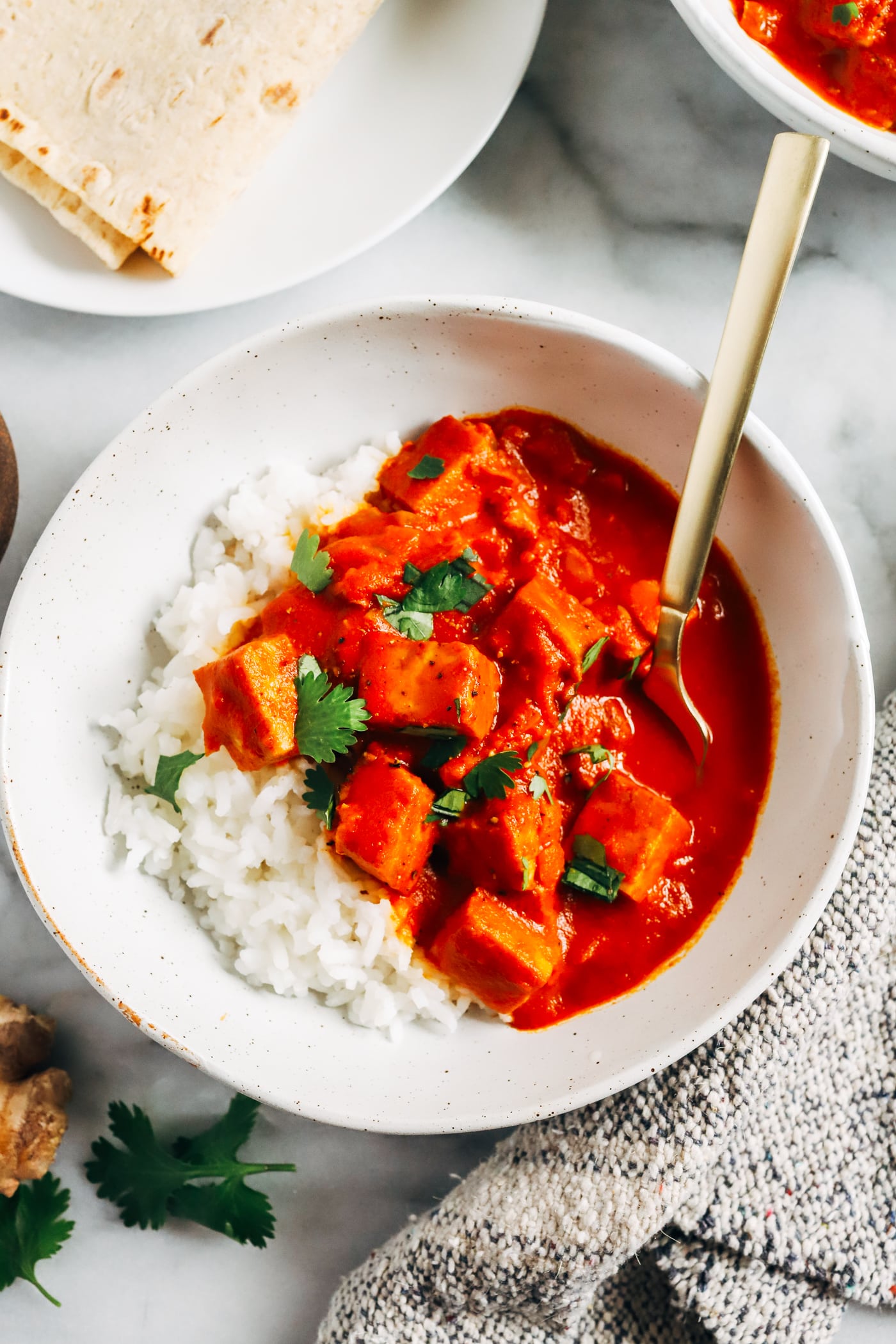 Vegan Butter Tofu 'Chicken' (gluten-free) - Making Thyme for Health