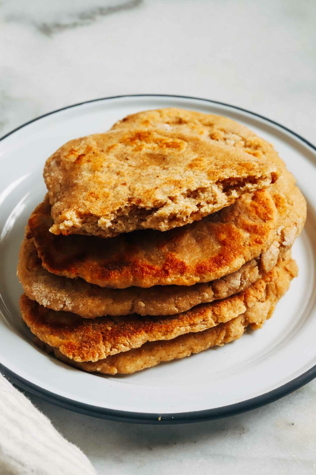 5-Ingredient Protein Flatbreads (dairy-free) - Making Thyme for Health