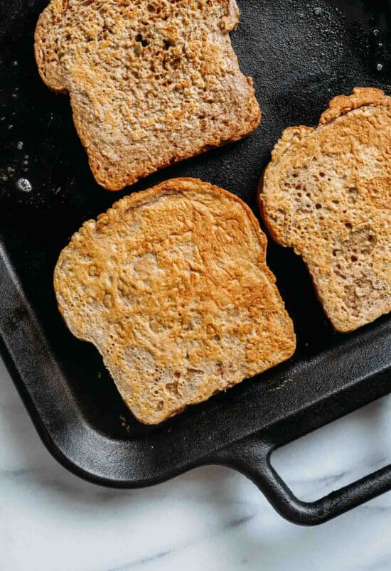 5-Ingredient Protein French Toast - Making Thyme for Health