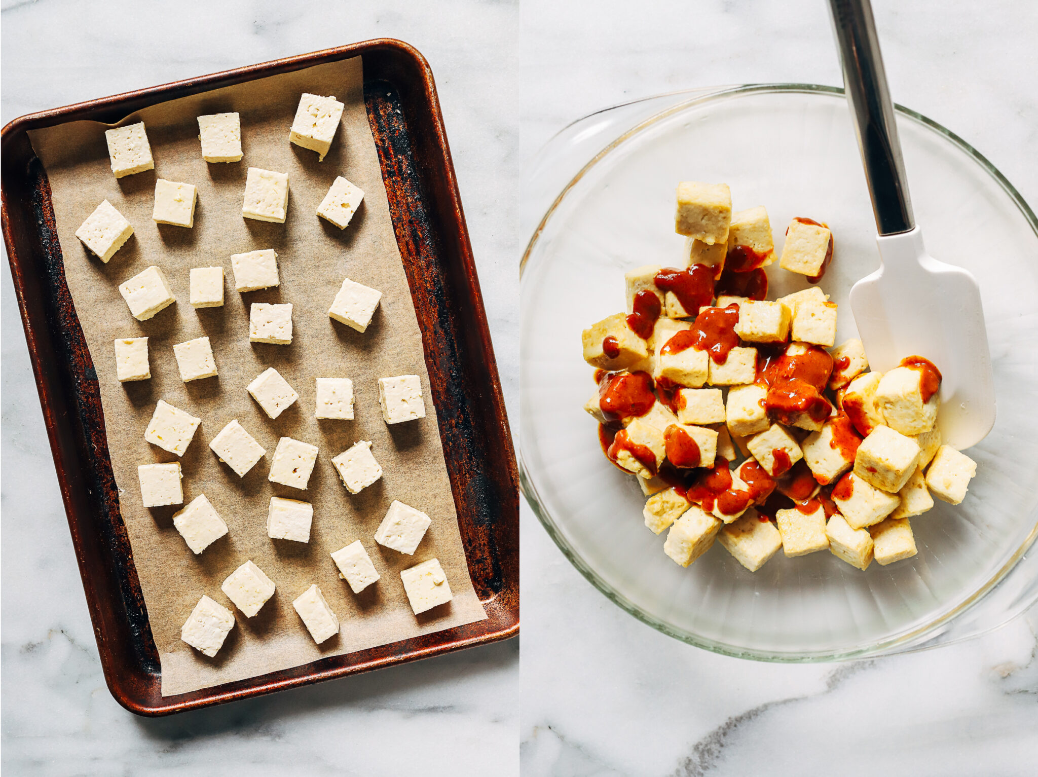 Spring Roll Tofu Bowls (high protein, vegan, gluten-free) - Making ...